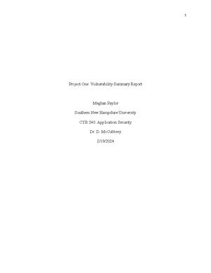 CYB 310 Project 3 Milestone - CYB 310 Network Reconfiguration Planning ...