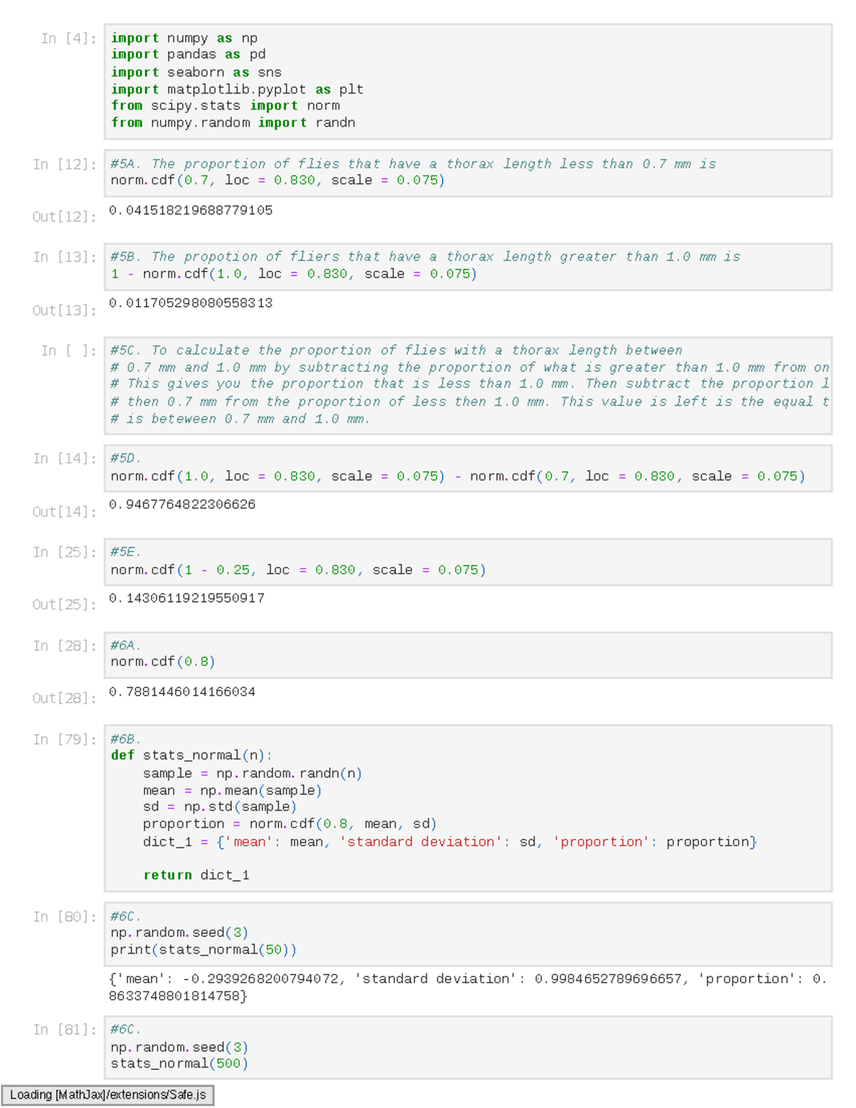 Assignment 2 - 0. 0. 0. 0. 0. {'mean': -0, 'standard deviation': 0 ...