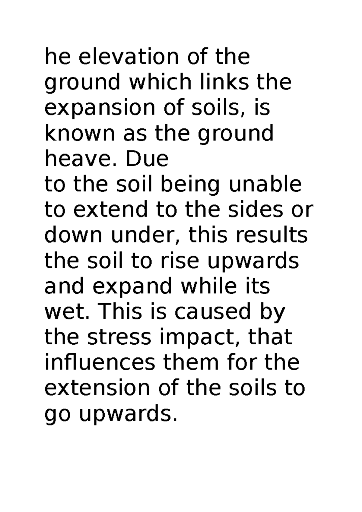 RISE & FALL - lecture notes for civil and substructure - he elevation ...