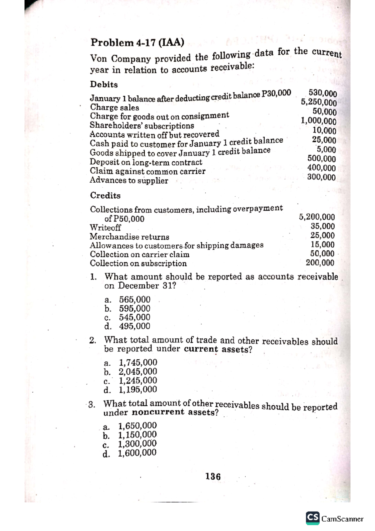 Problem 4 - Intermediate Accounting (Volume one) 2021 edition by: Valix ...