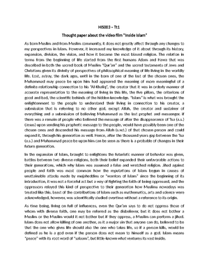 HIS003 Reviewer - History of MINSUPALA - LESSON 1 NATURE OF HISTORY ...