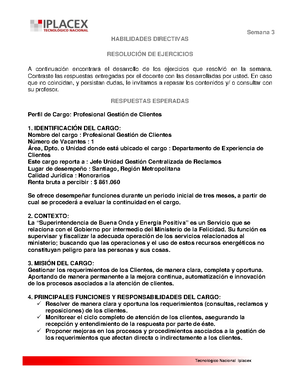 Taller HABL Y Direc - TALLER: Caso “Empresa de Seguridad Compañía SSS ...