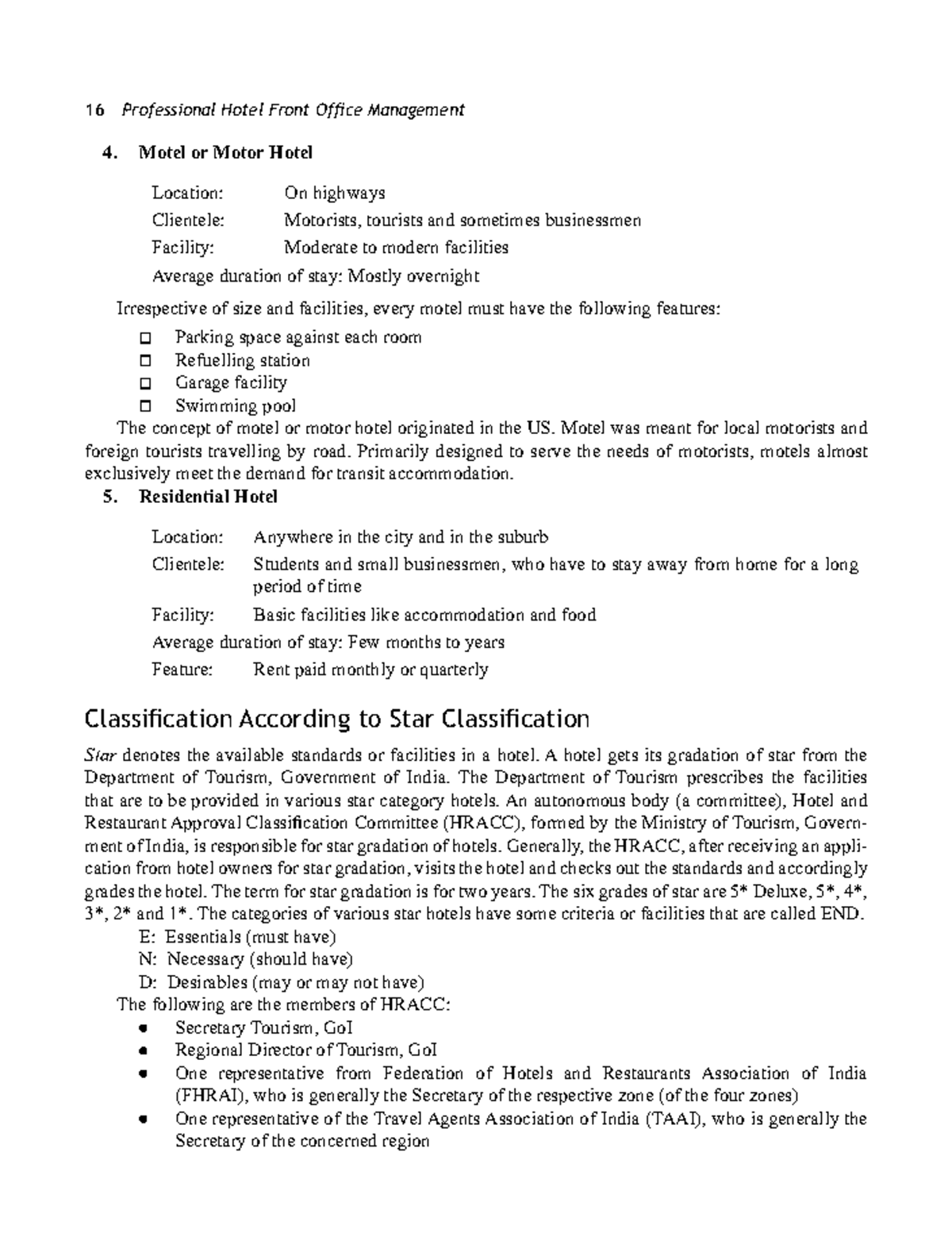 Professional Hotel Front Office Management-6 - # - Studocu