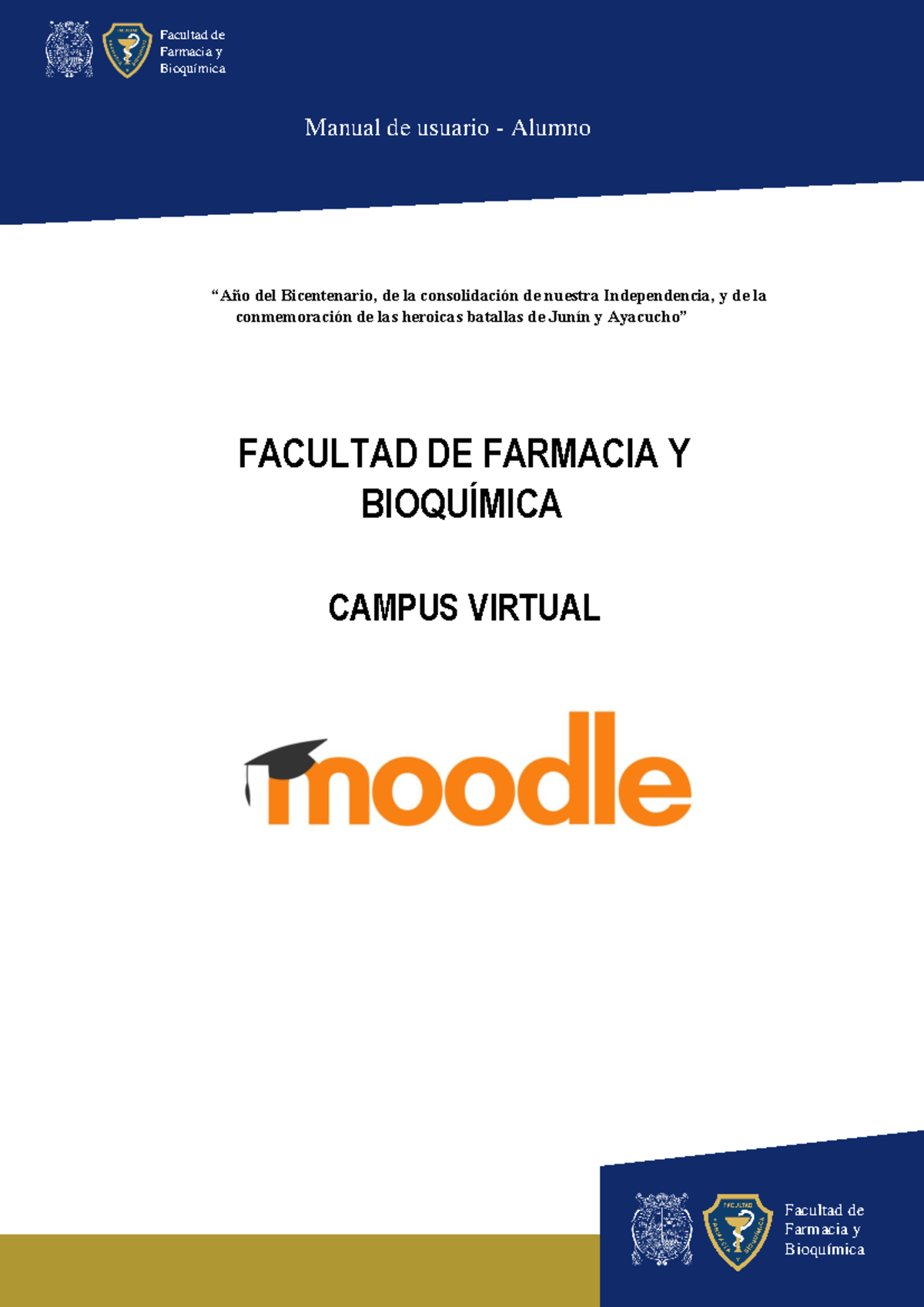 FFYB Manual Alumnos - Tutorial para aula virtual FFYB UNMSM, Moodle en ...