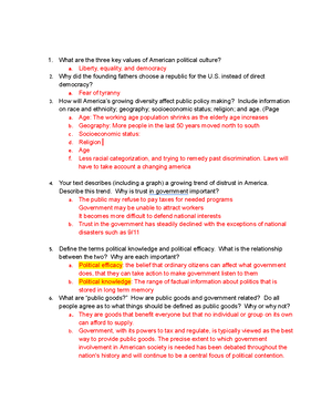Chapter 6 Public Opinion - Public Opinion: Consent of the Governed We ...
