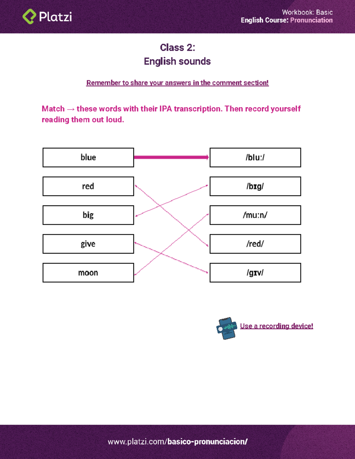 Answer-key-basic-pronunciation 3c6fcfc3-9062-4dab-872e-fd2ce5401487 ...