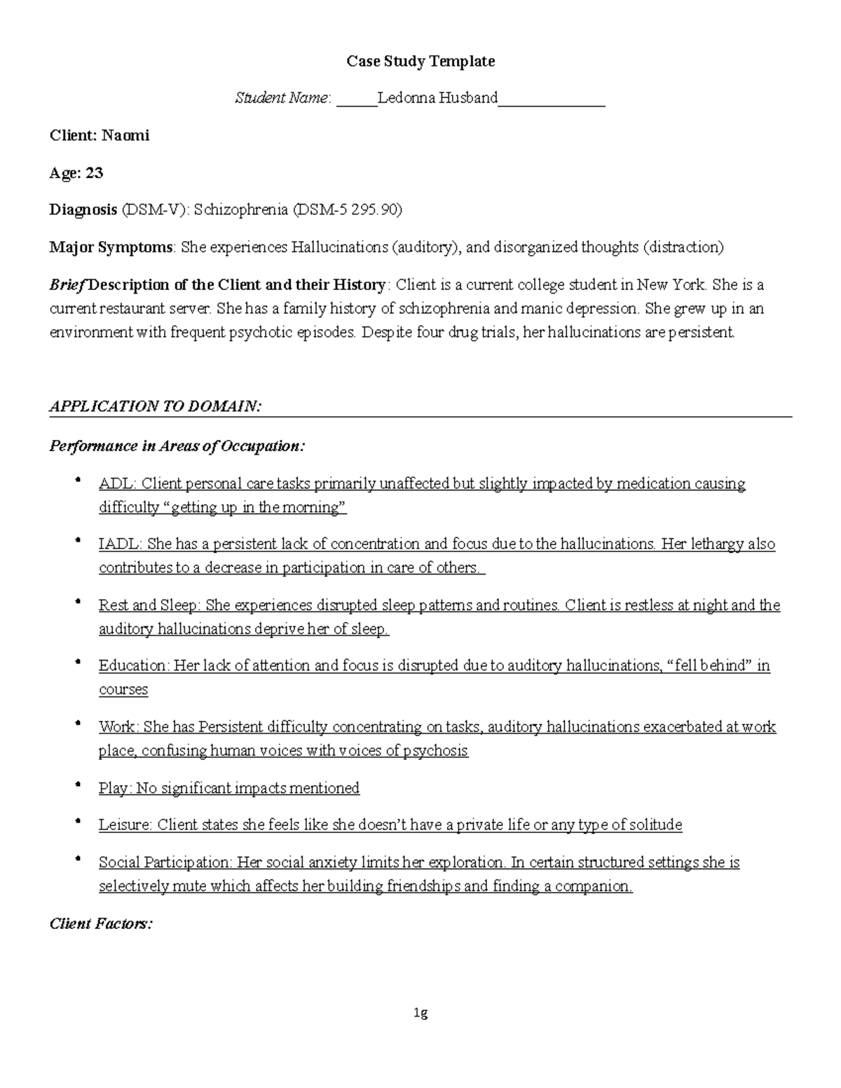 OT+443+Case+Study+Template Complete - Case Study Template Student Name ...