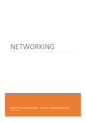 Unit 01 Programming Assignment - Higher National Diploma - Studocu