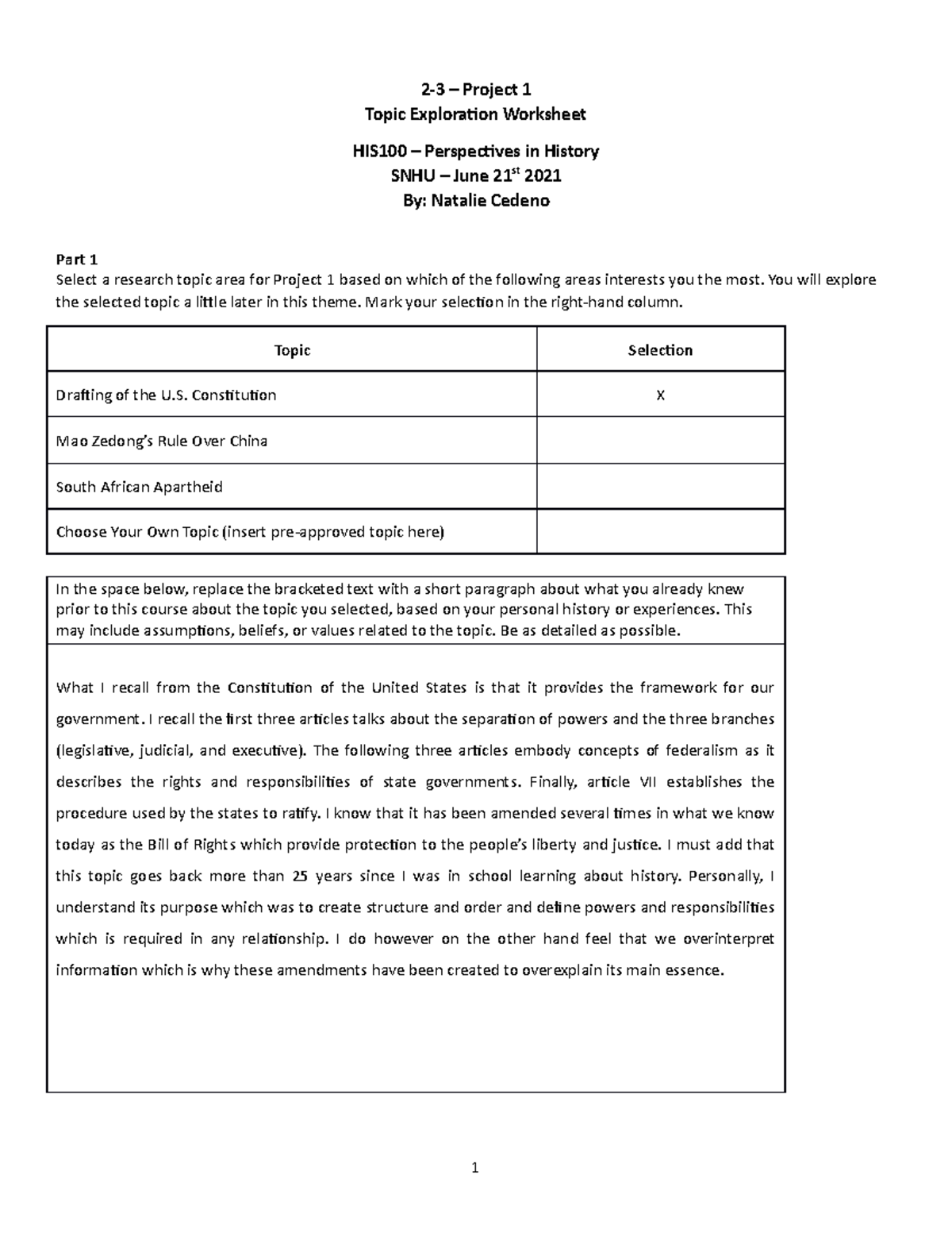 2-3 Project 1 - Topic Exploration Worksheet - 2-3 – Project 1 Topic ...