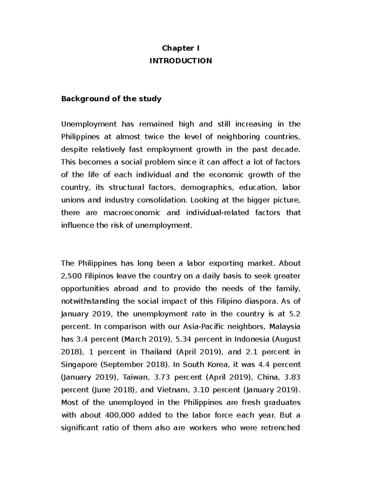 Local media 3619184972150339756 - Chapter I INTRODUCTION Background of ...