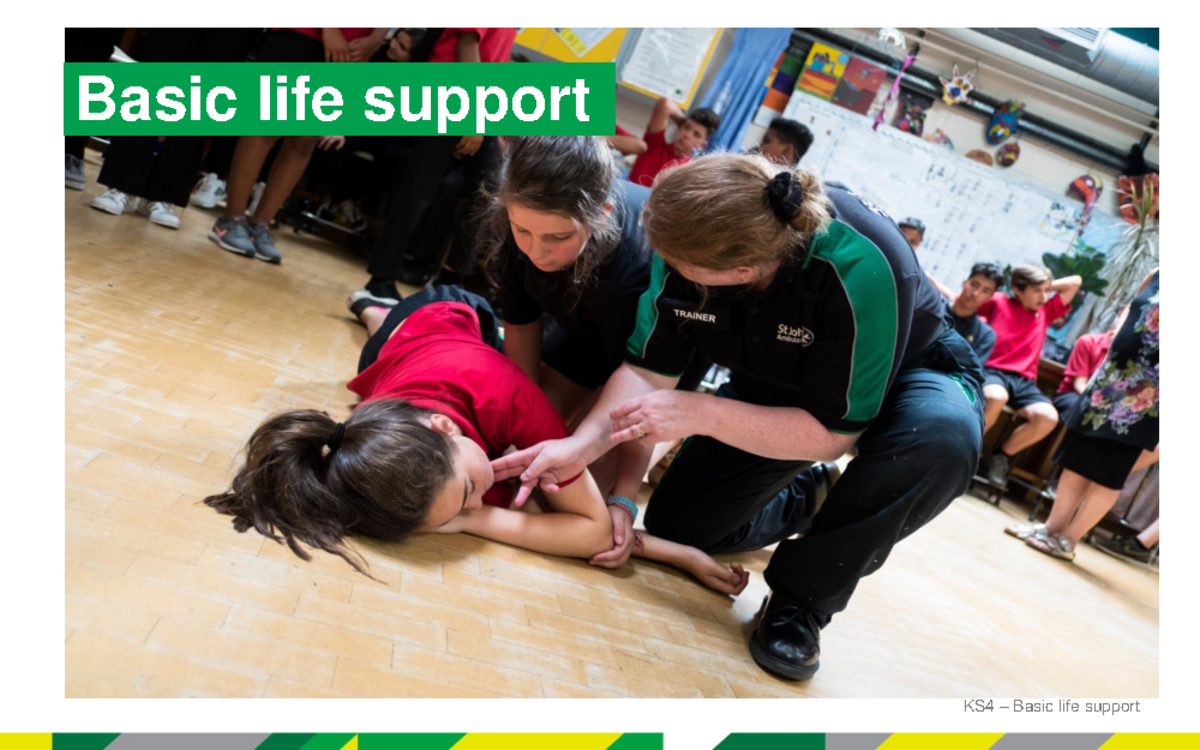 Chain action for Basic Life Support - Basic life support KS4 – Basic ...