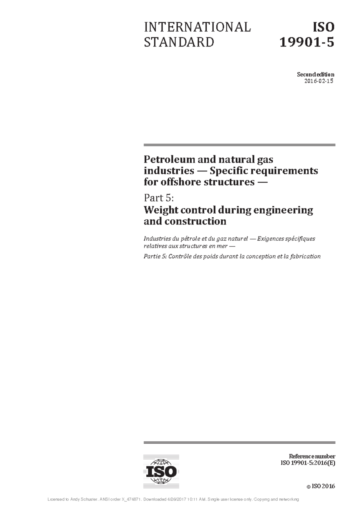 8b-ISO-19901-5 2016-1 - INTERNATIONAL STANDARD ISO 19901- Second ...