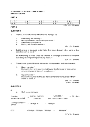 MAF253 FEB2022 SS - ANSWER SCHEME - FEBRUARI 2022 1 C 6 B 2 B 7 B 3 A 8 B 4 D 9 D 5 C 10 C ...