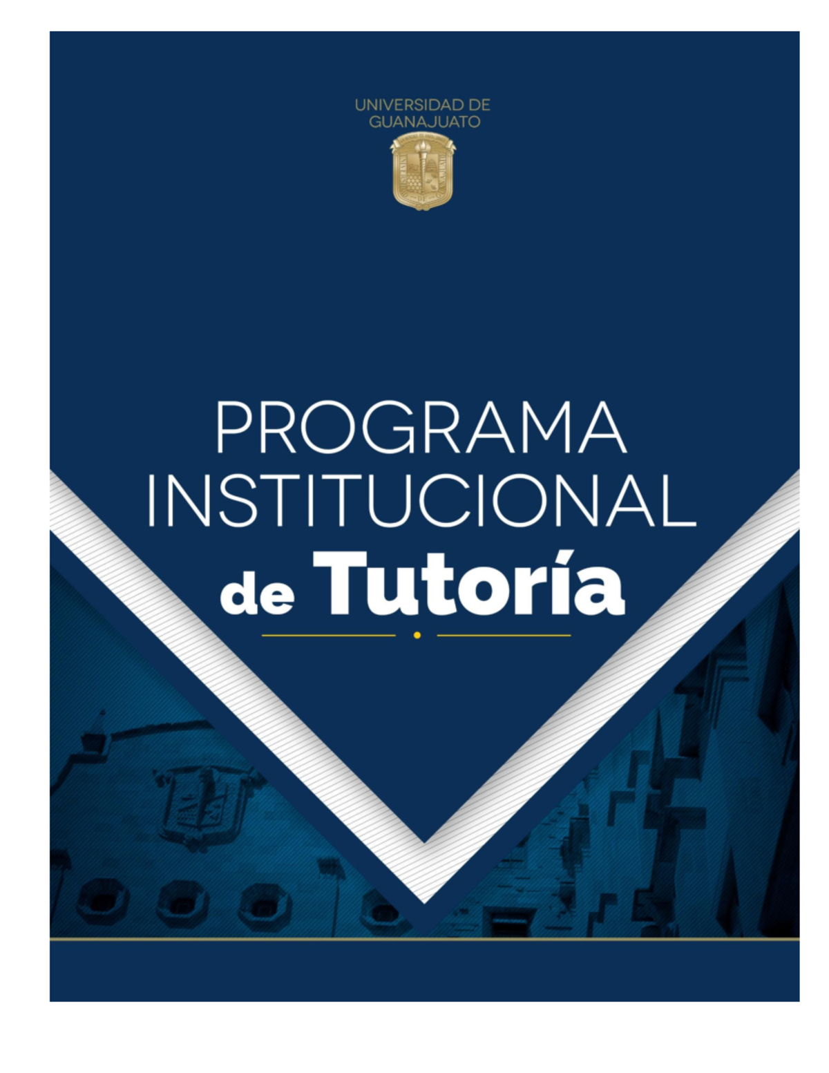 6.1.5 - programa institucional de tutorias - Programa Institucional Diciembre 13, 2018 Unidad de ...