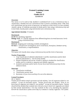 Chapter 12 General Biology 1 - Chapter 12: General Biology 1 • A cross ...