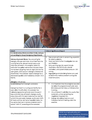 Charting normal: abnormal - NUR2817 - Studocu