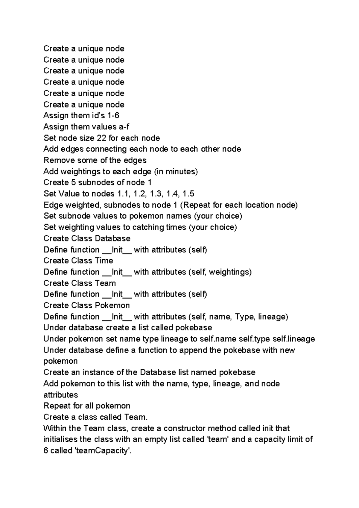 Psuedo Code - Pseudocode for graph with dijkstras algorithm - Create a ...