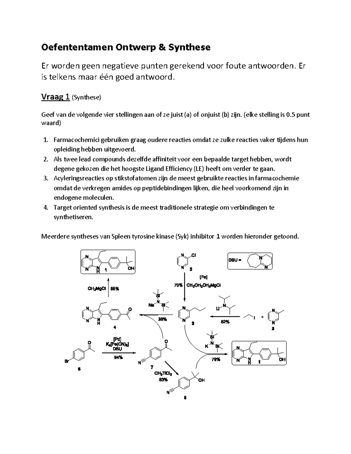 Proef/oefen tentamen 4 Februari 2020, vragen - Warning: TT: undefined function: 32 Warning: TT ...