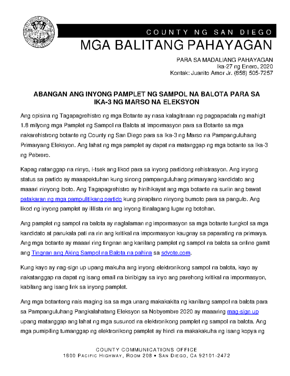 Sample Ballot Fil - The' attached bill seeks to repeal Article 247 of ...