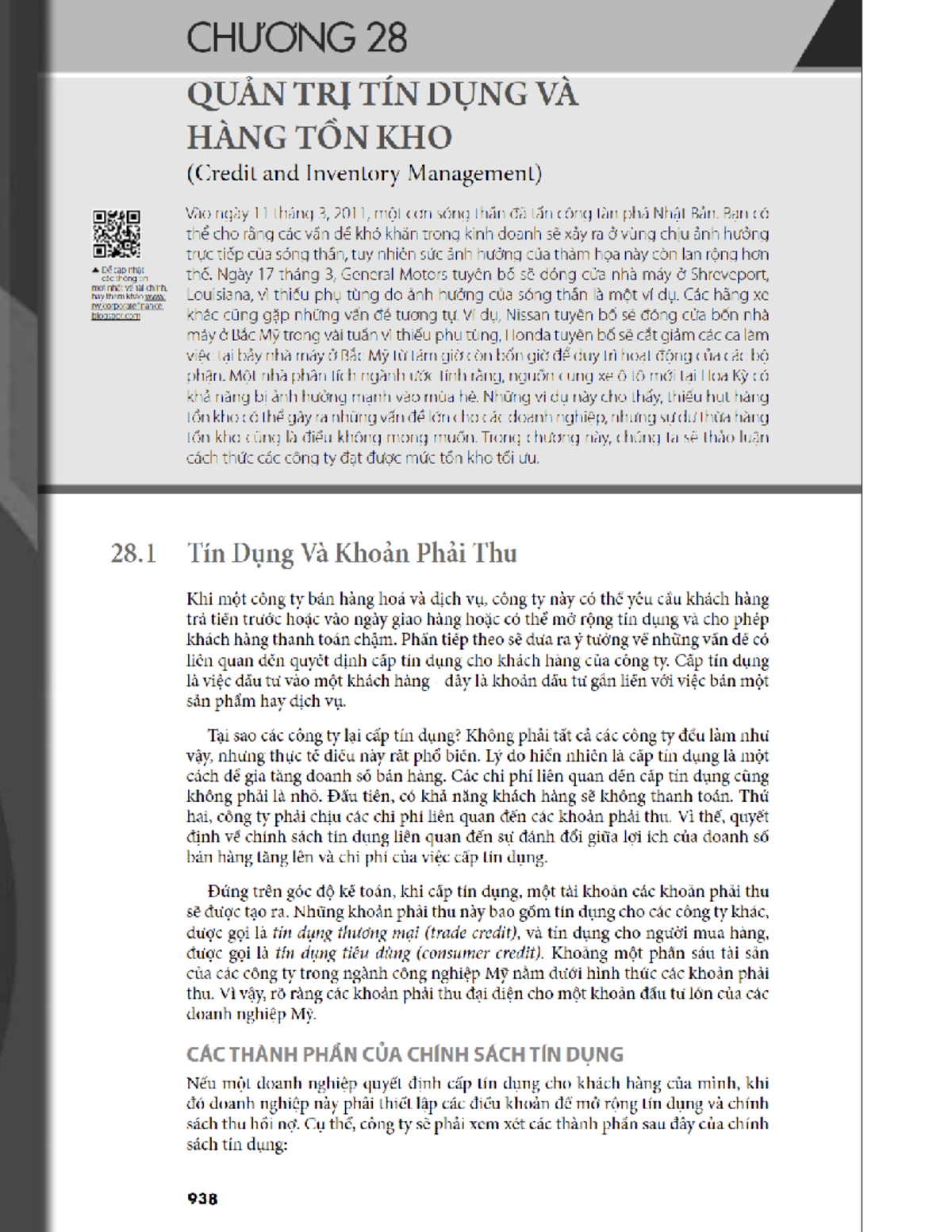 Sách chương 28 - tcdn - Tài Chính Doanh Nghiệp - Studocu
