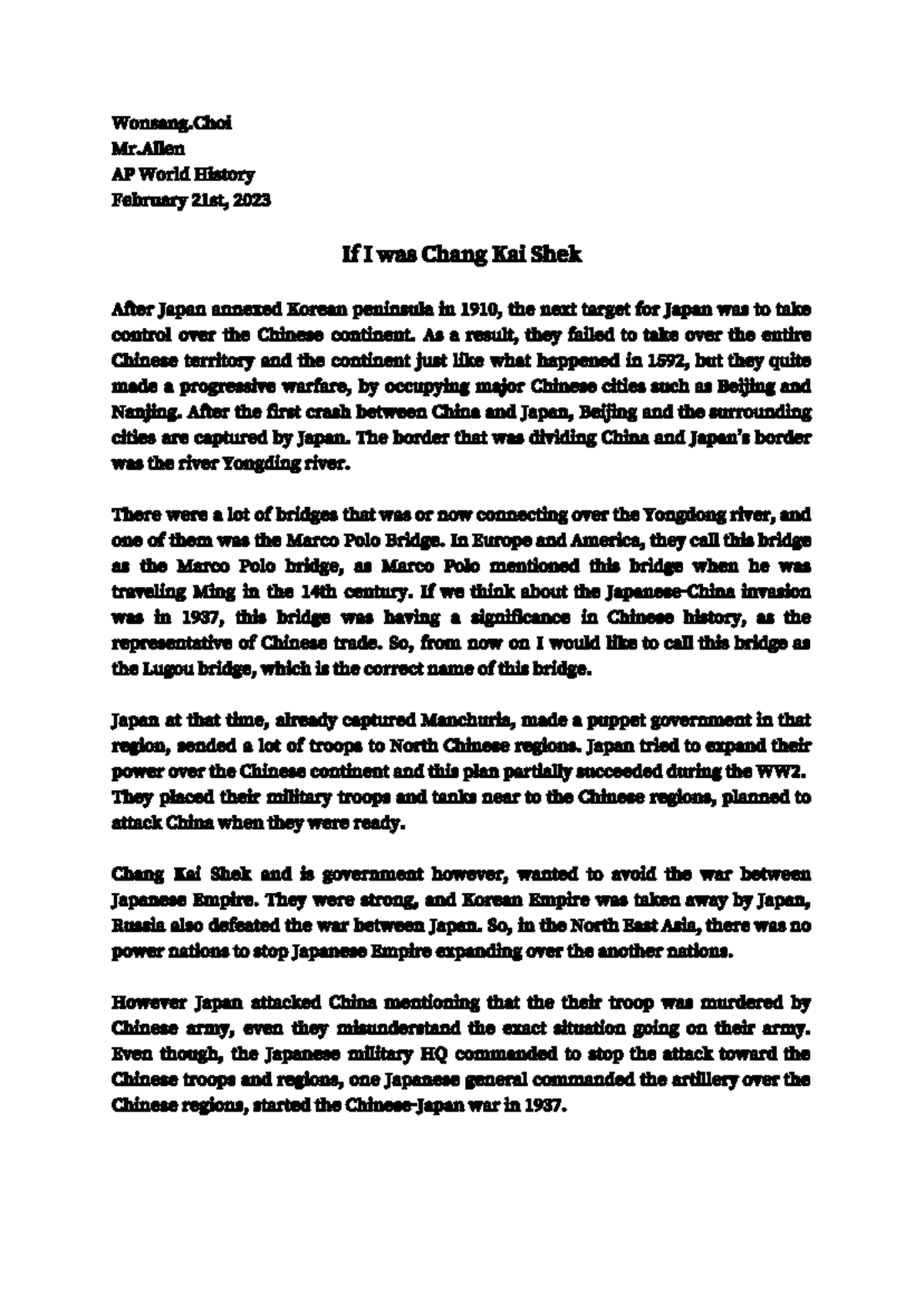 WH G10 SM2 The Marco Polo Bridge Incident - Wonsang Mr AP World History ...