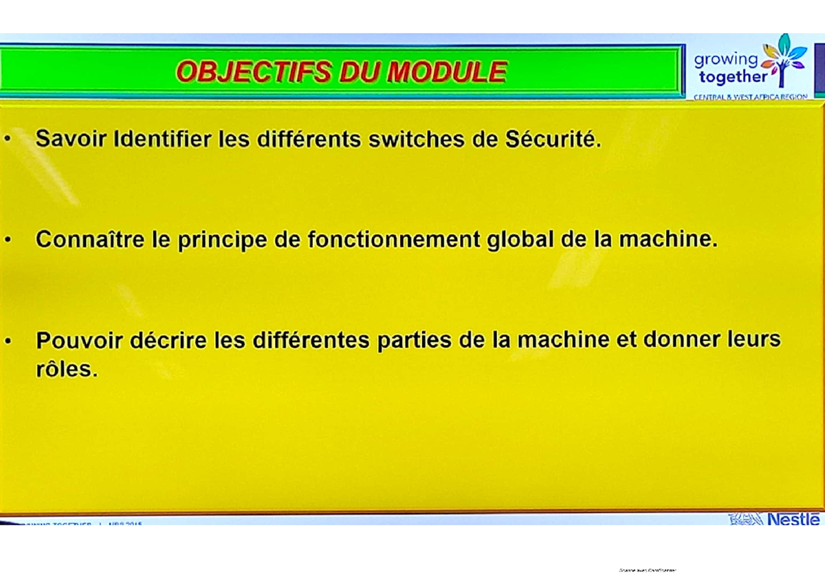 OPM robot remplisseuse - Studocu