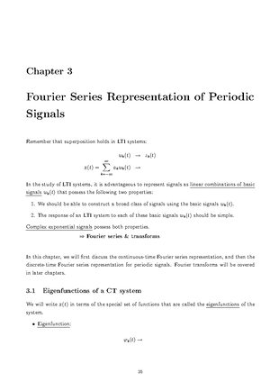 Notes and Solutions for the Book Signals - Oppenheim and Alan S ...