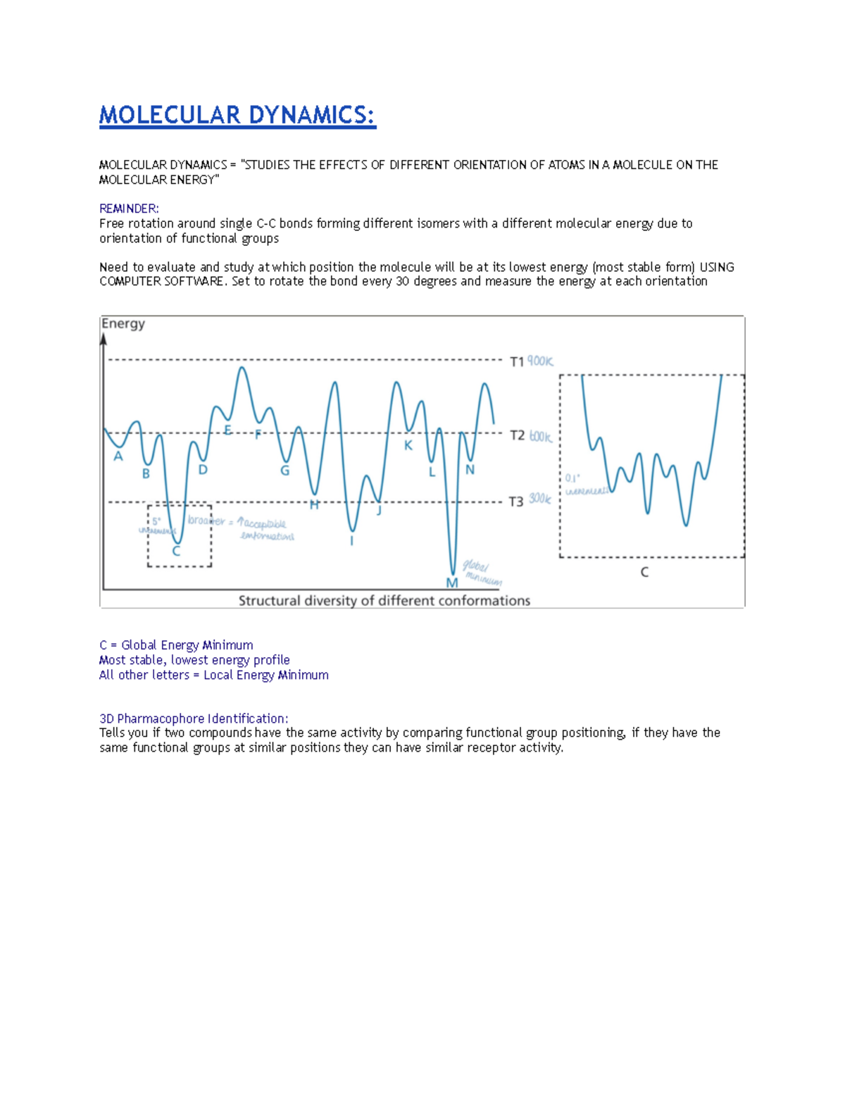 Molecular Dynamics - MOLECULAR DYNAMICS: MOLECULAR DYNAMICS = "STUDIES ...