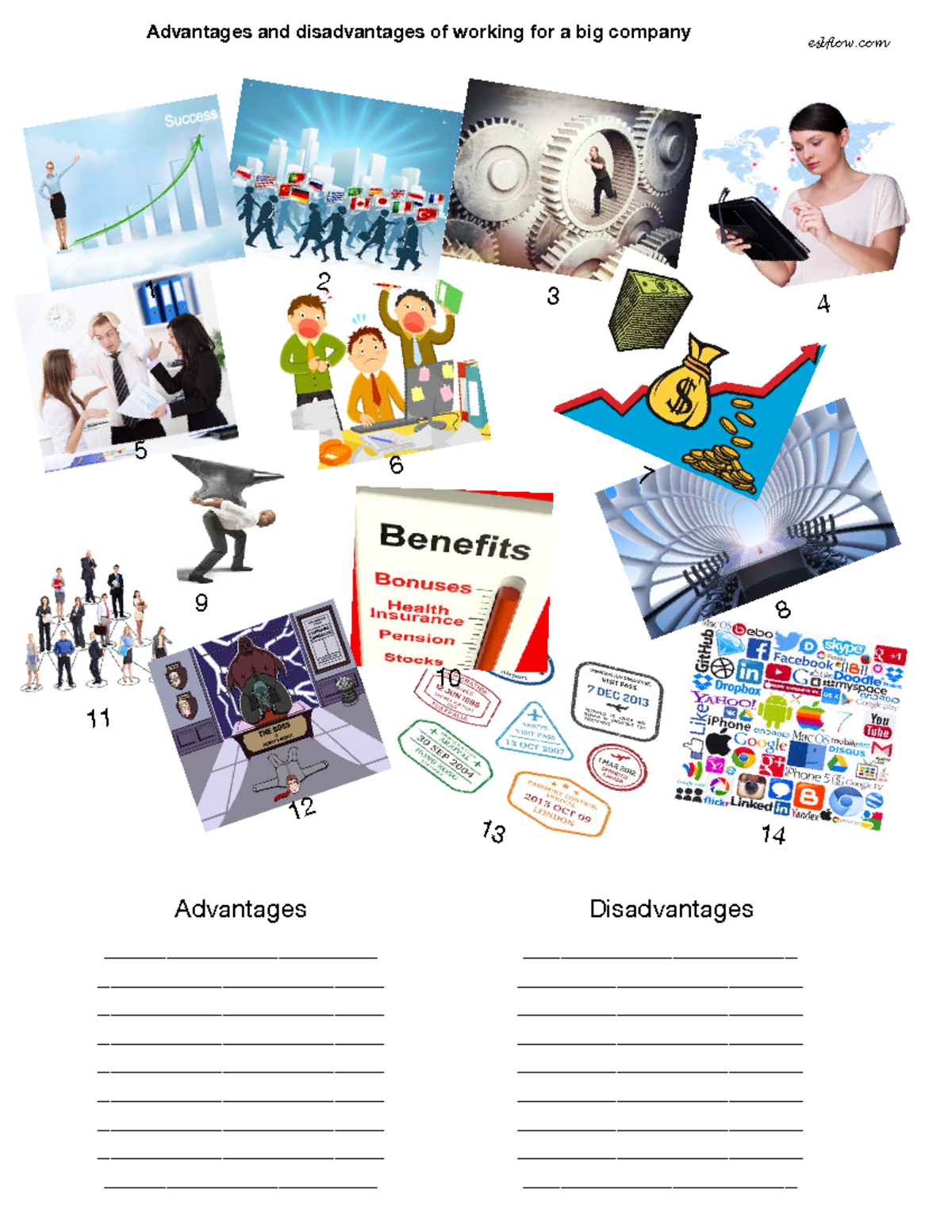 Advantages disadvantages of working for a big company 2018 - 6 1314 10 ...