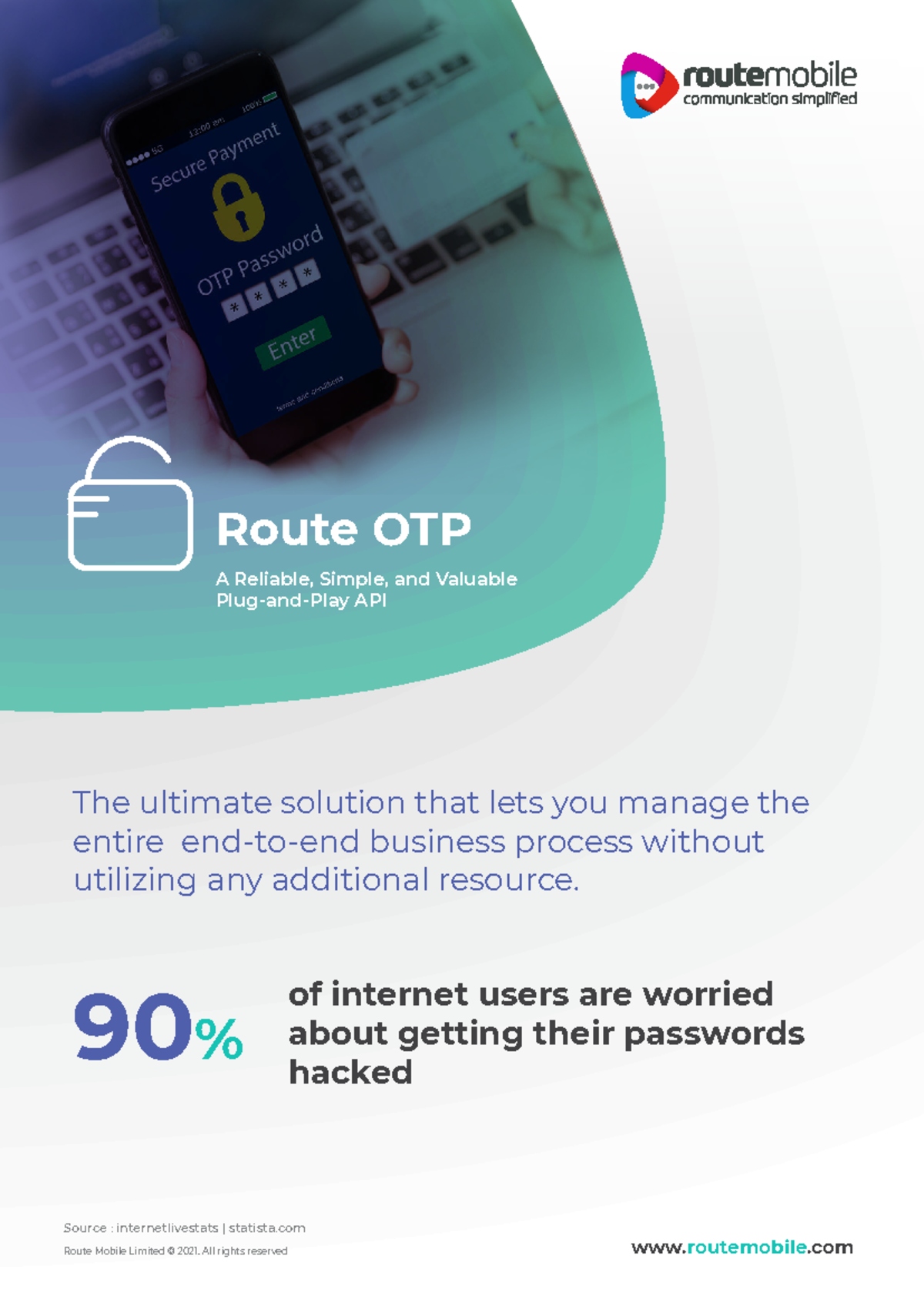 Route OTP Product Brochure - Route OTP A Reliable, Simple, and Valuable ...