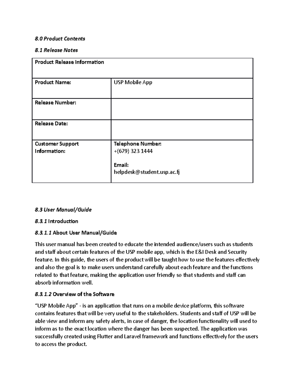 Product Contents - documentation resources - 8 Product Contents 8 ...