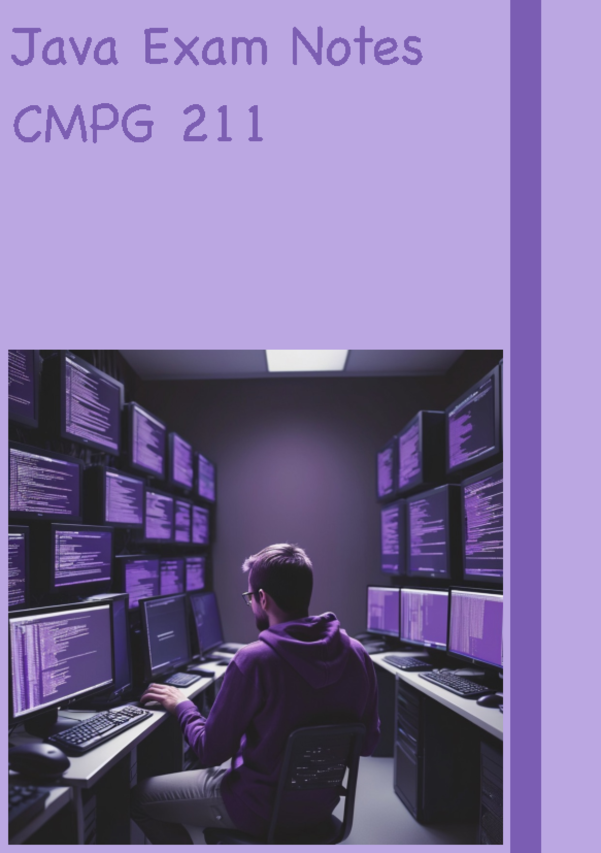 JAVA-Exam-Notes - CMPG211 Java exam prep notes. - Java Exam Notes CMPG ...