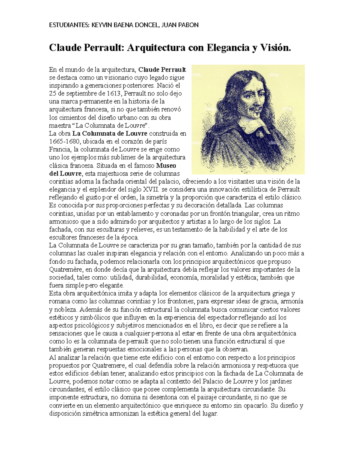 Actividad 2, Claude Pérrault (En Proceso) - Claude Perrault ...