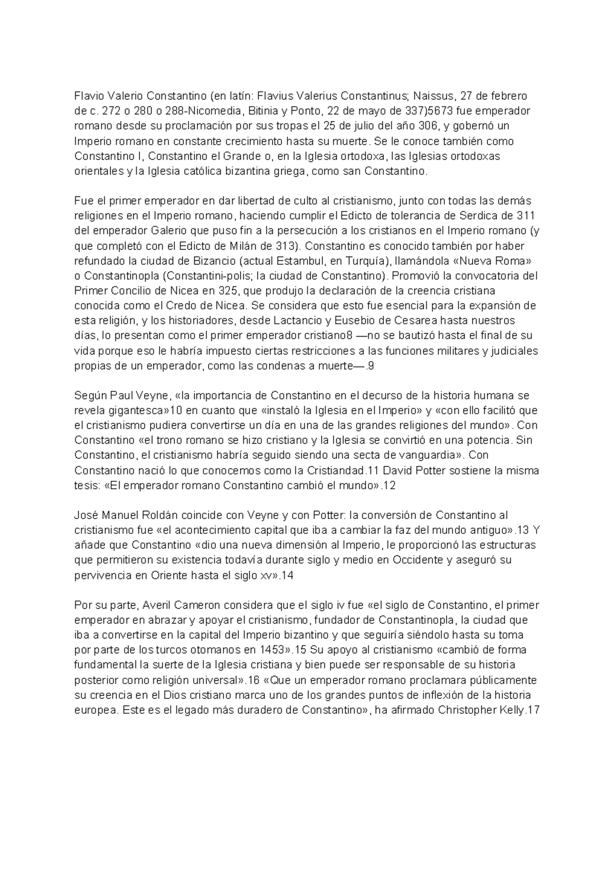 Stu - Flavio Valerio Constantino (en latín: Flavius Valerius ...