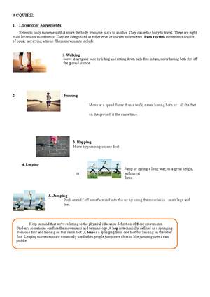 Lesson 4 (for Overview) Fundamental movement Pattern - Fundamental ...