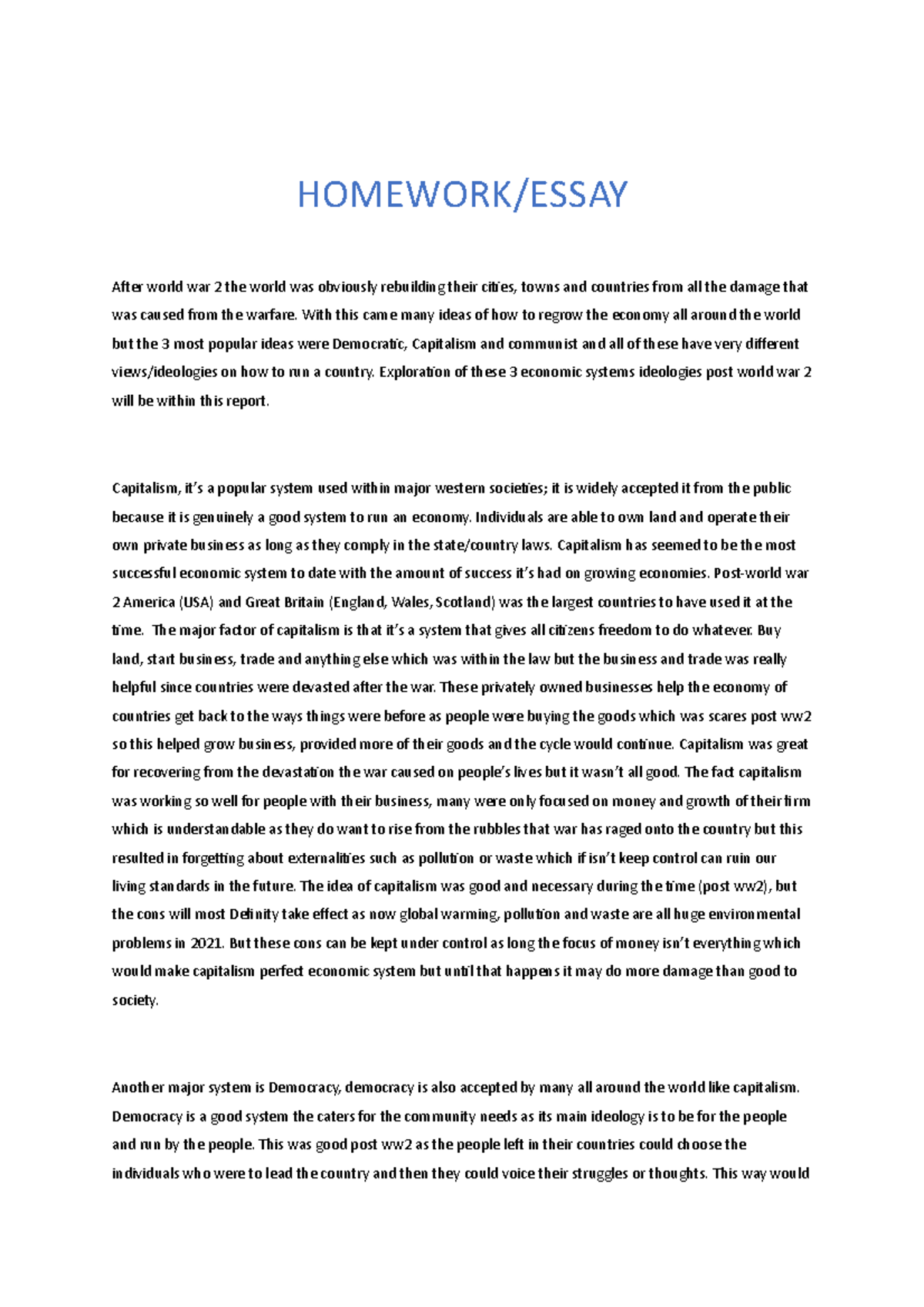 Homework - Good practice questions that'll help understand topic ...