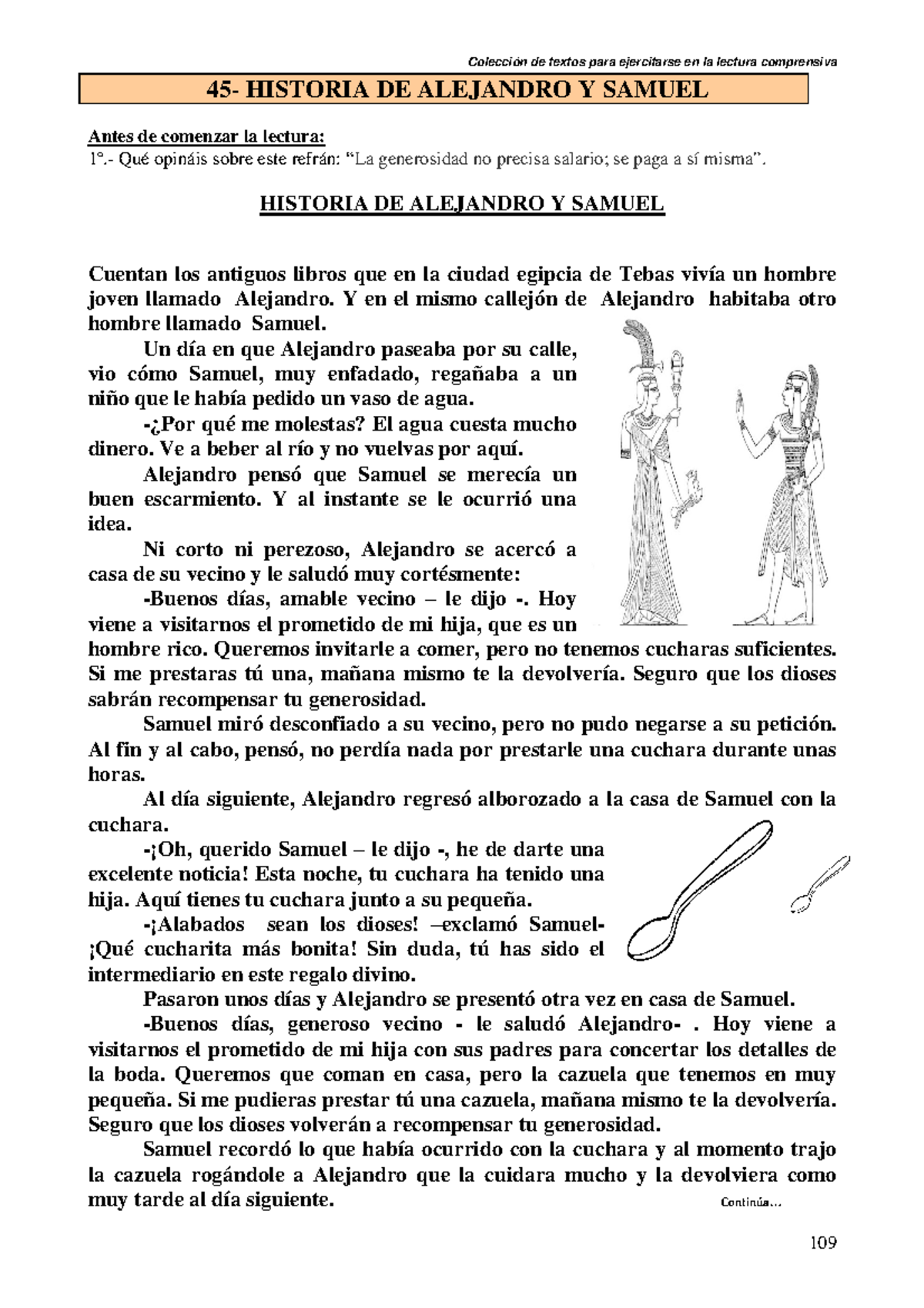 Lectura 2 - Colección de textos para ejercitarse en la lectura ...