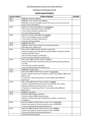 Football Example - PE Coursework Football: Left Winger Strength Fitness ...