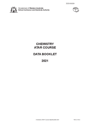 Chem Formula booklet - Page 1 of 4 Structure Determination DOUBLE BOND ...
