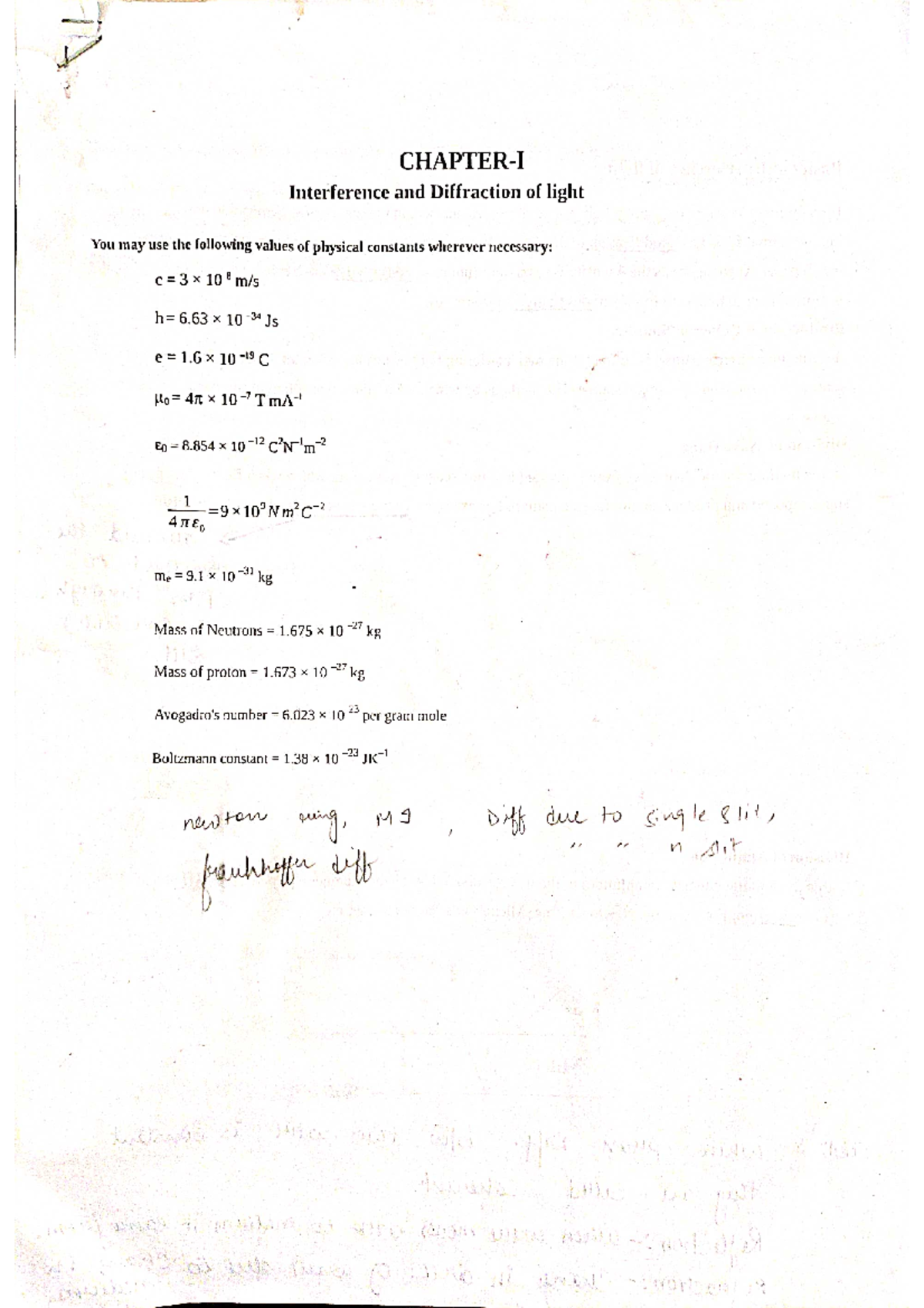 Physics notes - Information technology - Studocu