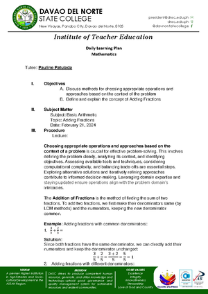 Students Reading Skills and DEAR Program Implementation - STUDENTS ...