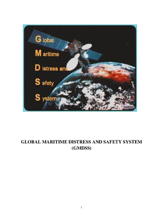 How to Handle Distress Messages Received on Gmdss - Warning: TT ...