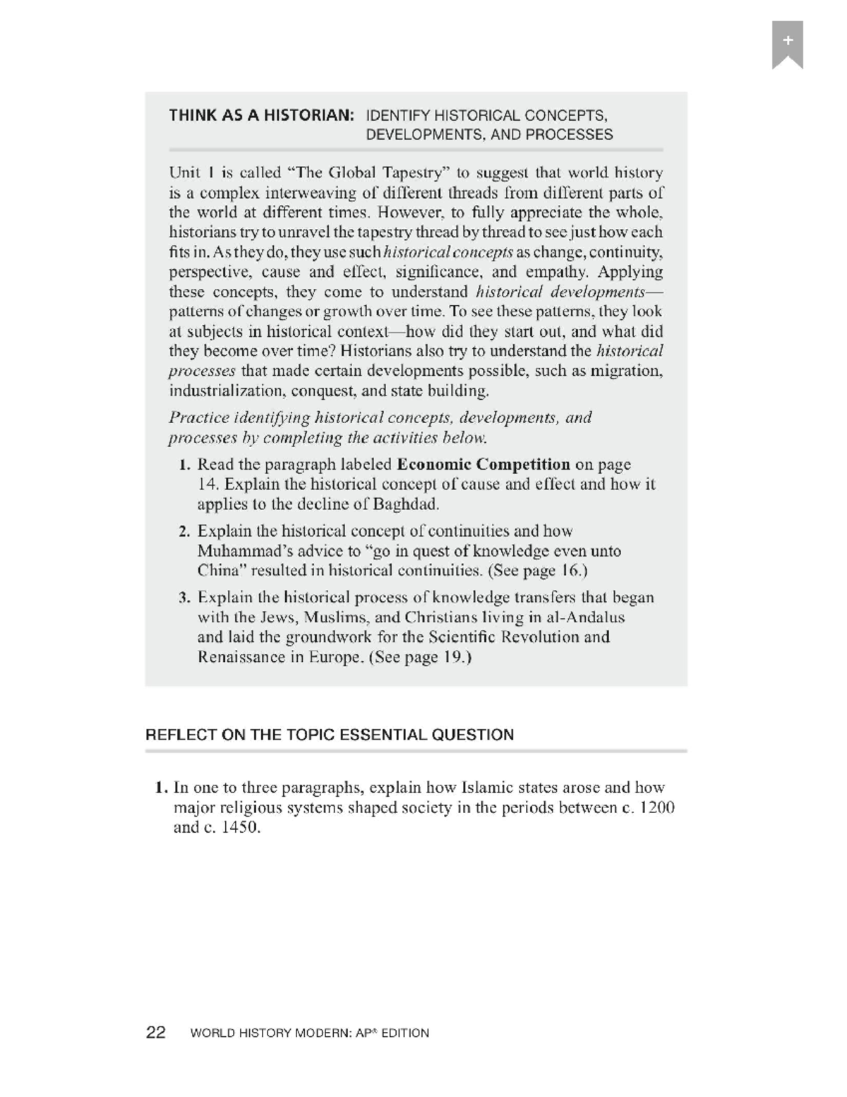 Amsco 1.2- Thinking like a historian - Studocu