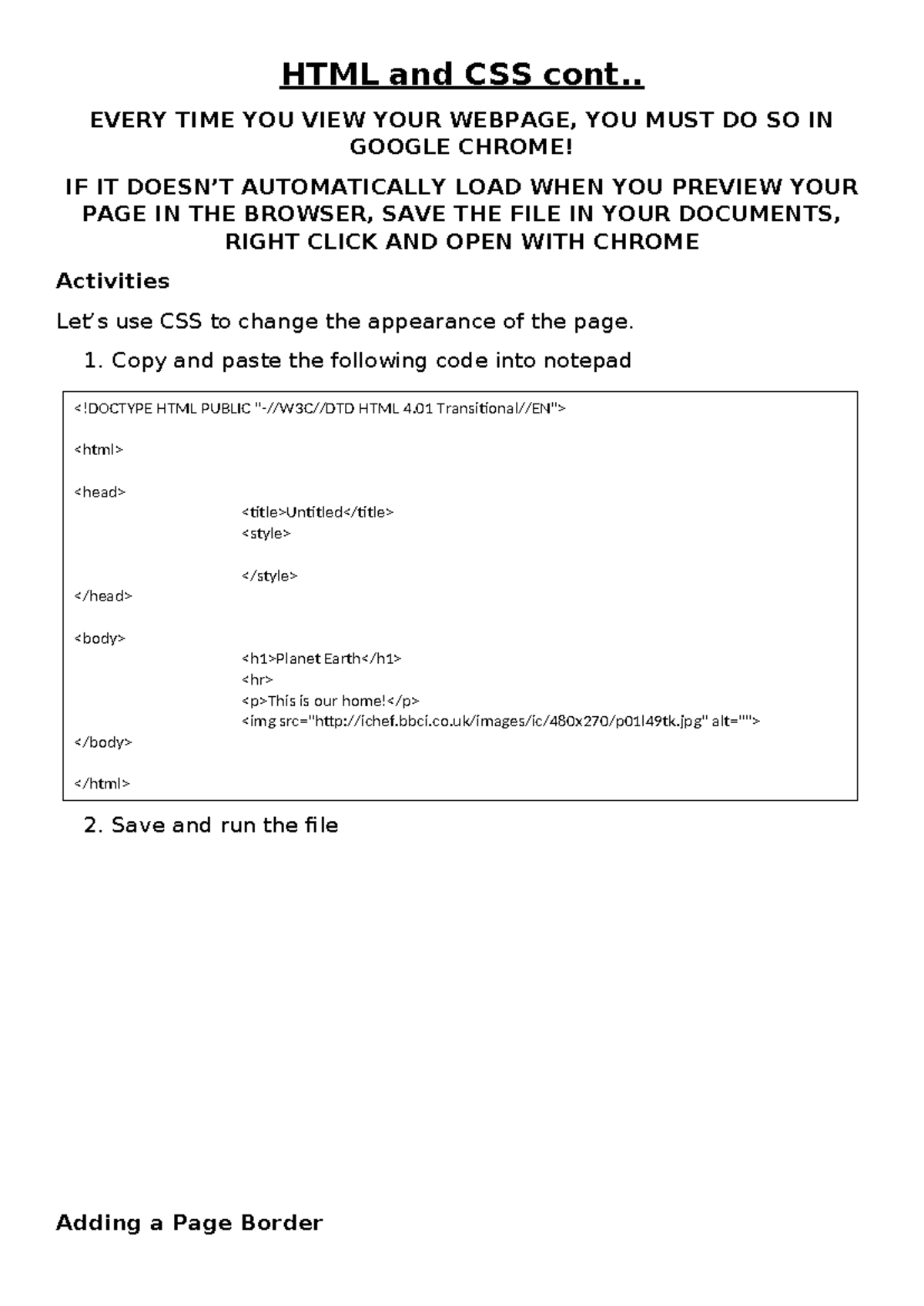 Persis Keshvari - Lessoncss Task-Sheet - HTML and CSS cont.. EVERY TIME ...
