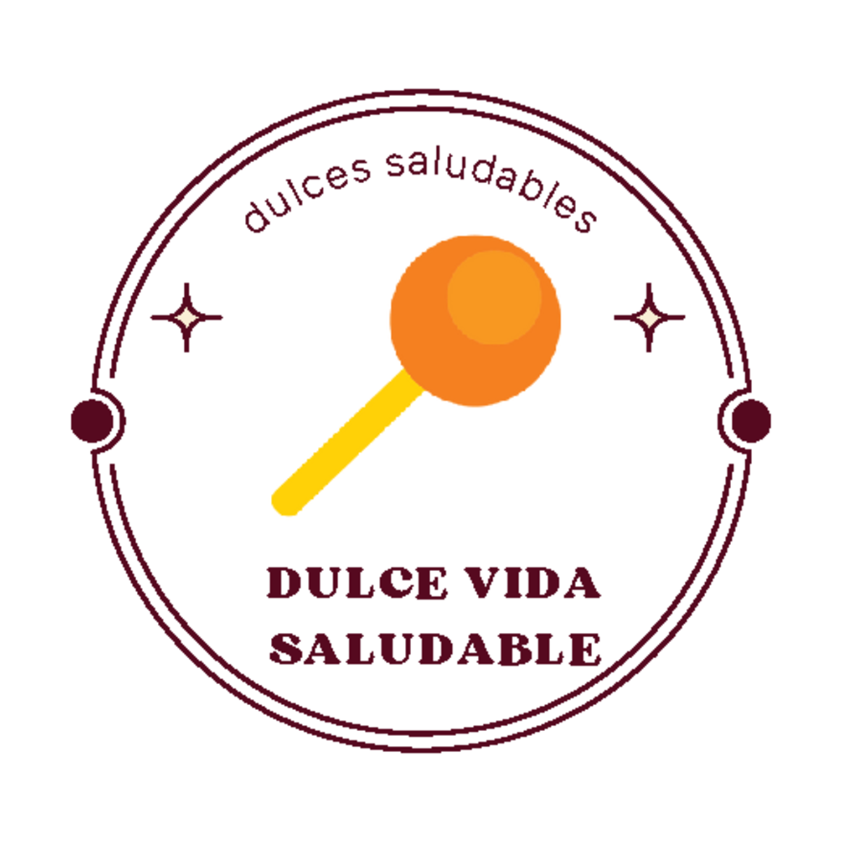Logo postres artesanales ilustrativo marron - Geología - dulces saludables DULCE VIDA SALUDABLE ...