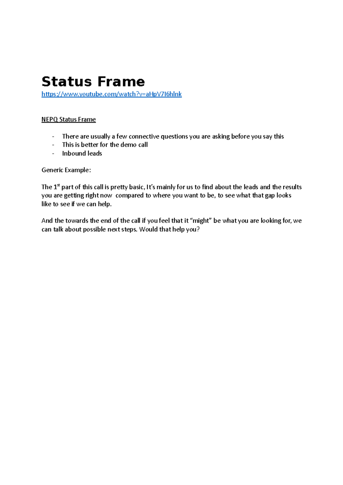 Status Frame - a lot mate - Status Frame youtube/watch?v=aHpV7I6hlnk ...