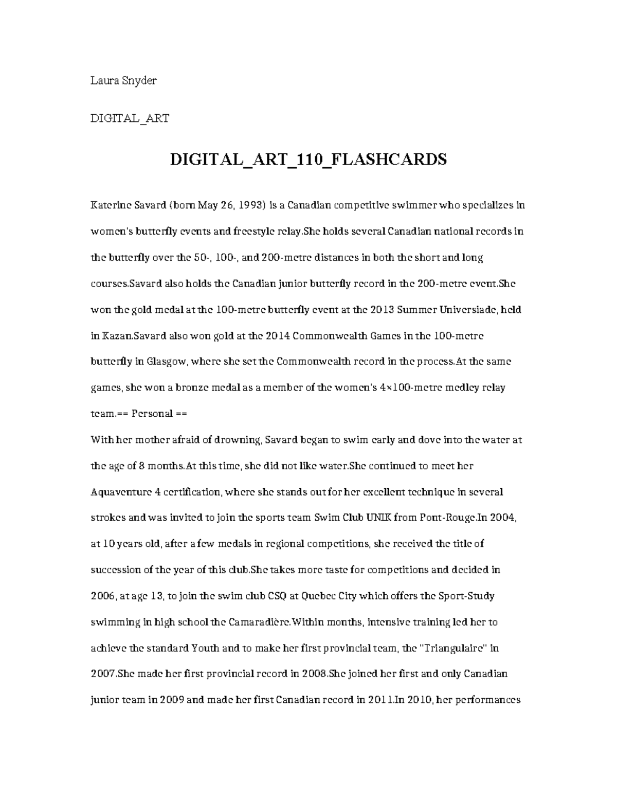 Digital ART 110 Flashcards - Laura Snyder DIGITAL_ART DIGITAL_ART_110 ...