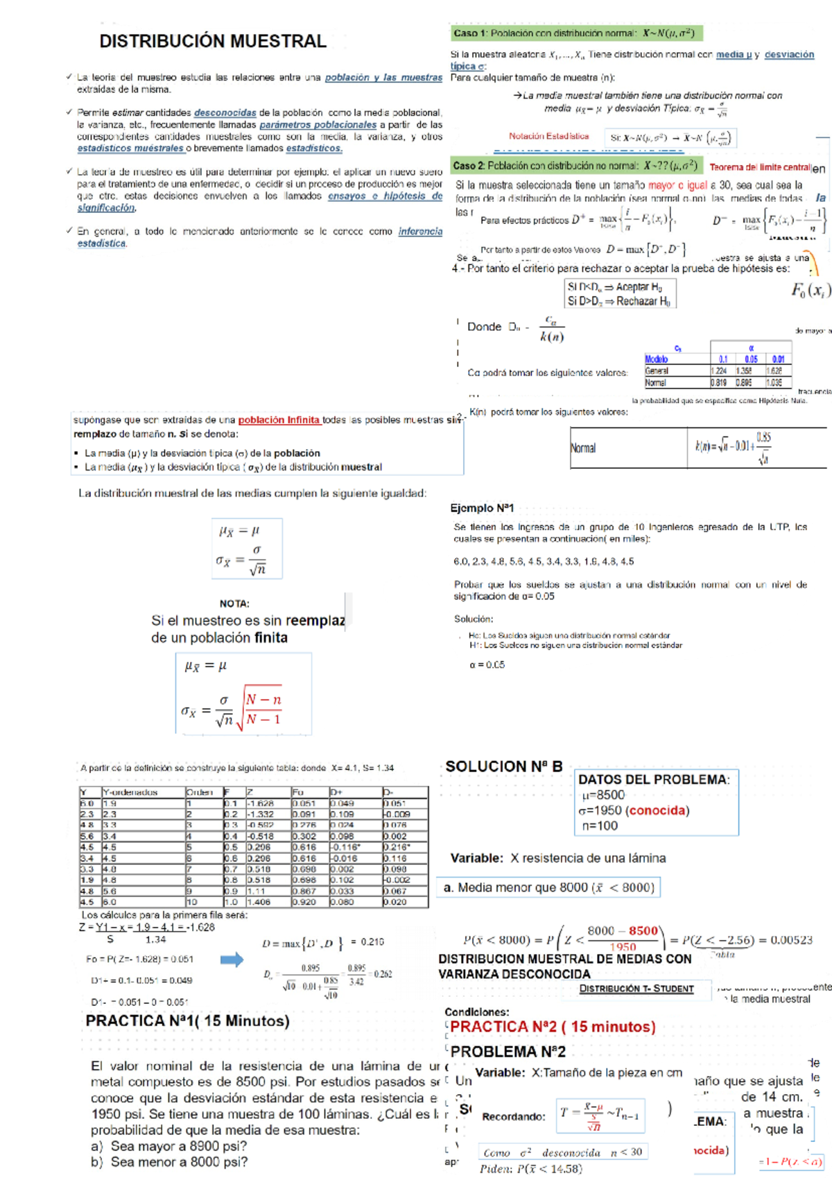 S02.s1 Estadistica Inferencial Distribucion - Studocu