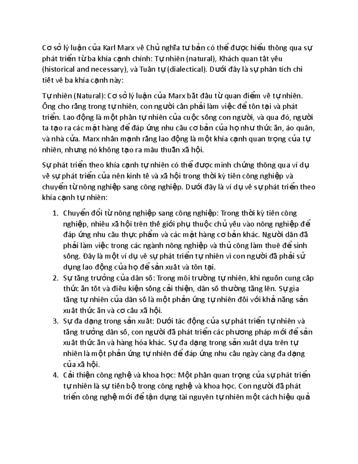 BTTT tư tưởng hcm - 1123123 - C ơ s ở lý lu ận c ủa Karl Marx vềề Ch ủ nghĩa t ư b ản có th ể đ ...