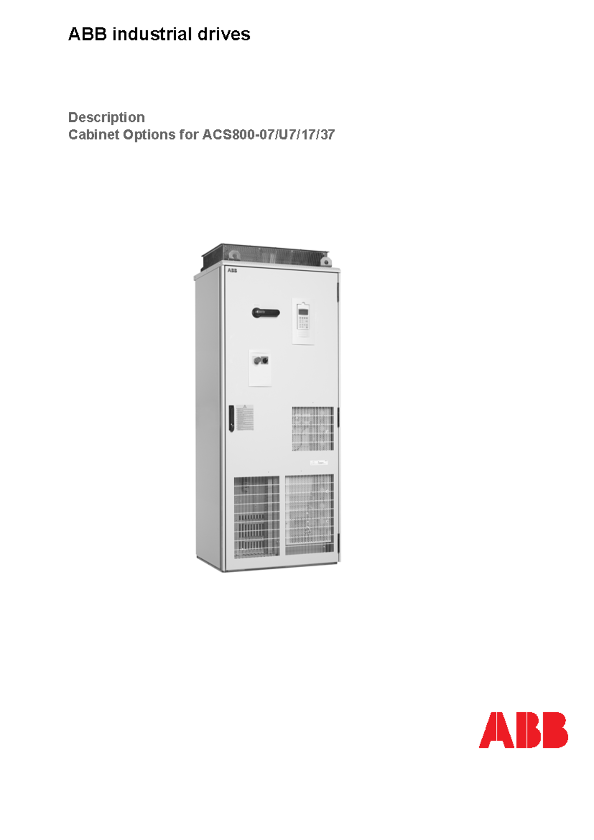 EN ACS800 07 17 37 cab options A scrres - ABB industrial drives ...